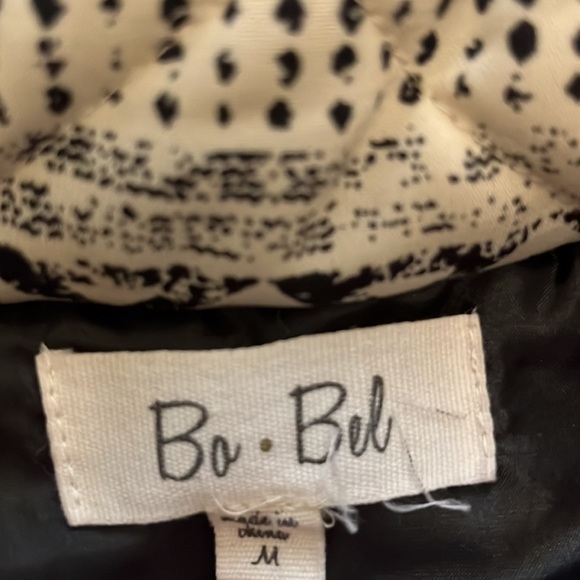 bo bel | Jackets & Coats | Bo Bell Black And White Vest | Poshmark